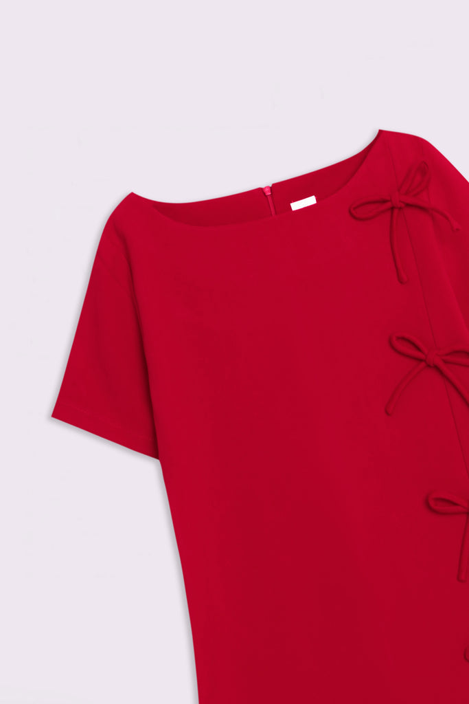 FEN DRESS RED – LOOKBOUTIQUESTORE