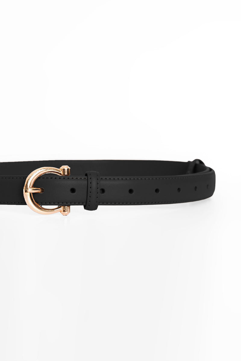CLOVER BELT BLACK – LOOKBOUTIQUESTORE